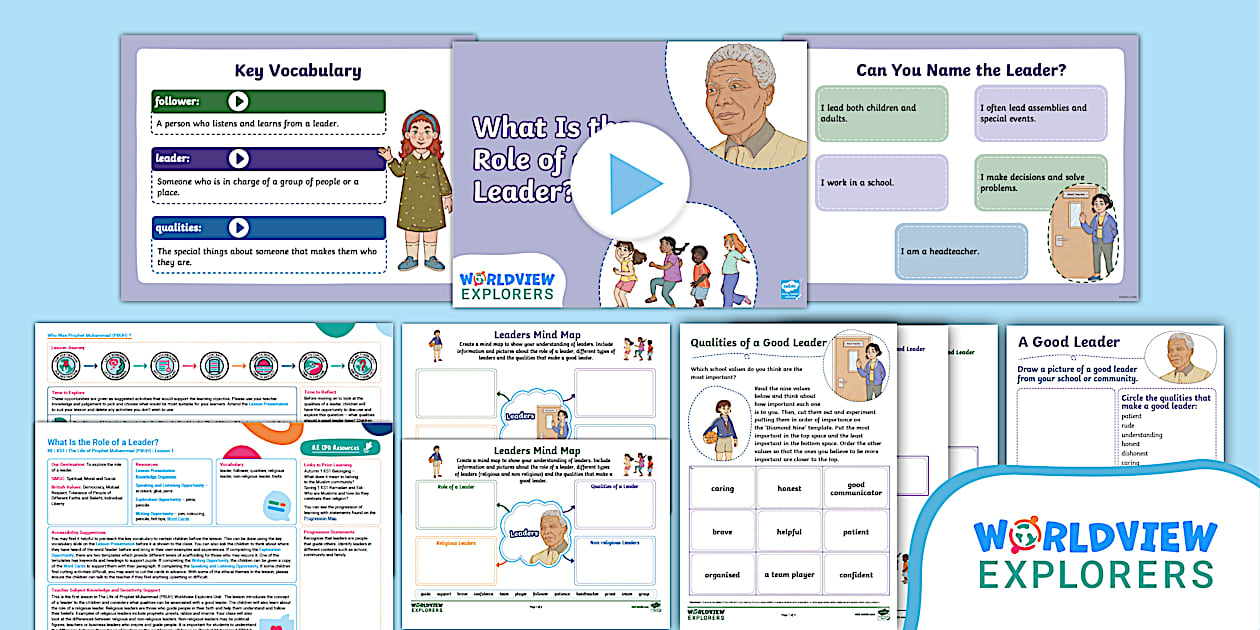 RE: The Life of Prophet Muhammad (PBUH): KS1 Lesson Pack 1