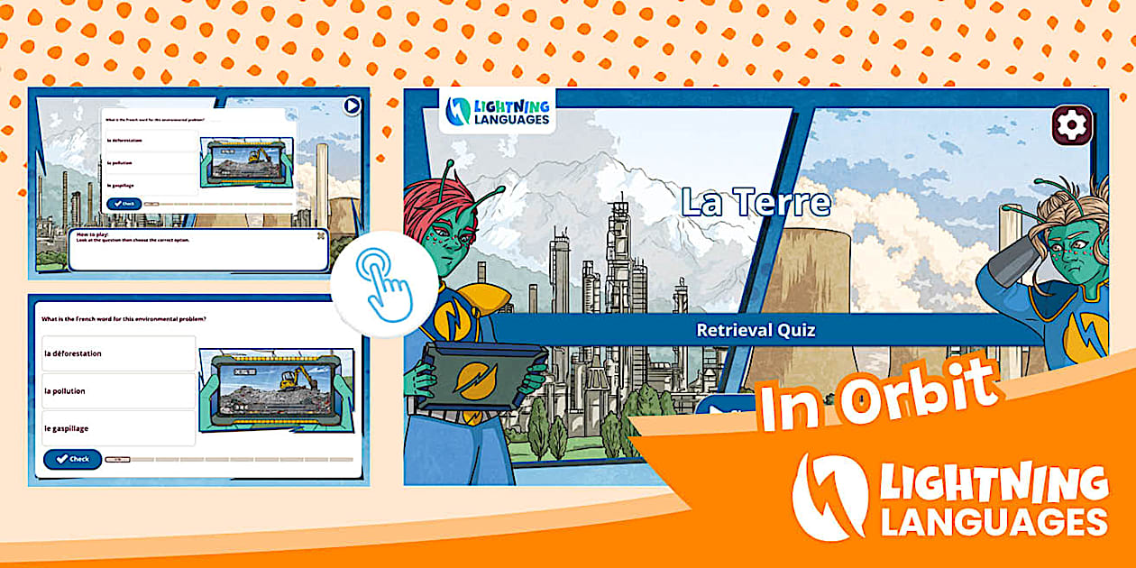 👉 French The World Vocabulary Retrieval Quiz - Environment