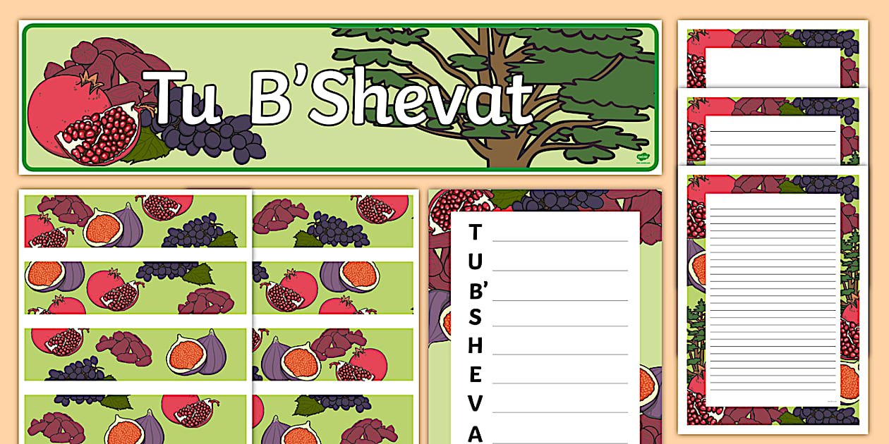 Tu B'Shevat Resource Pack (teacher made) - Twinkl