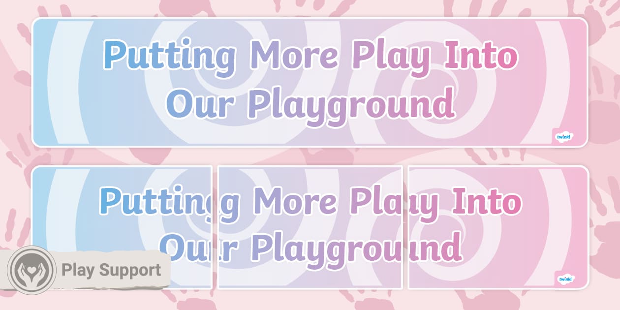 Playful Playgrounds - Play Playground Display Banner