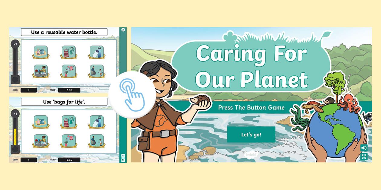 Caring For Our Planet (Hecho por educadores) - Twinkl