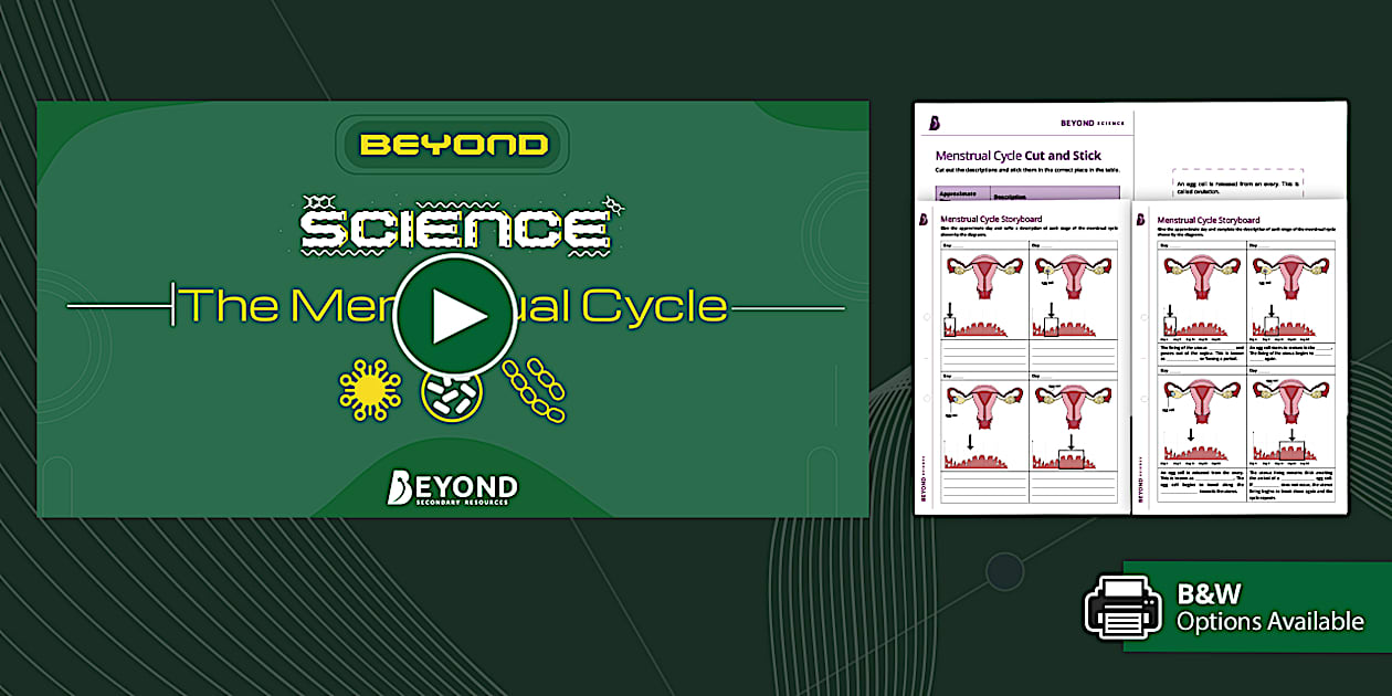 The Menstrual Cycle Video and Resource Pack |Science| Beyond