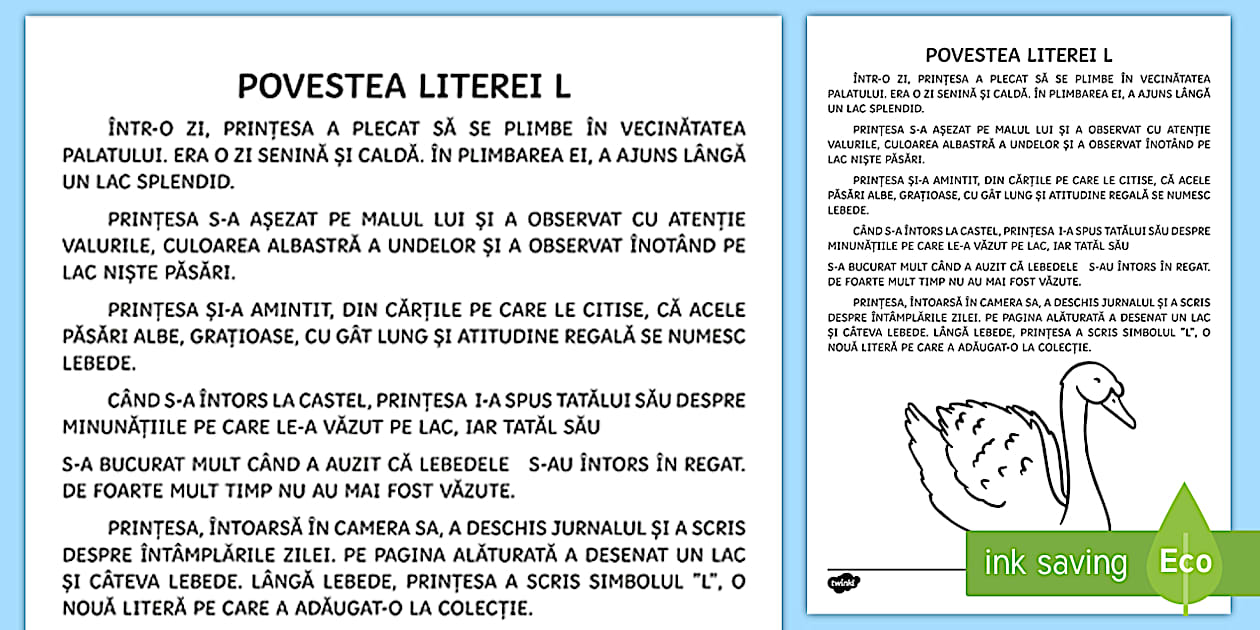 Povestea literei L - Resursă educațională | Twinkl România