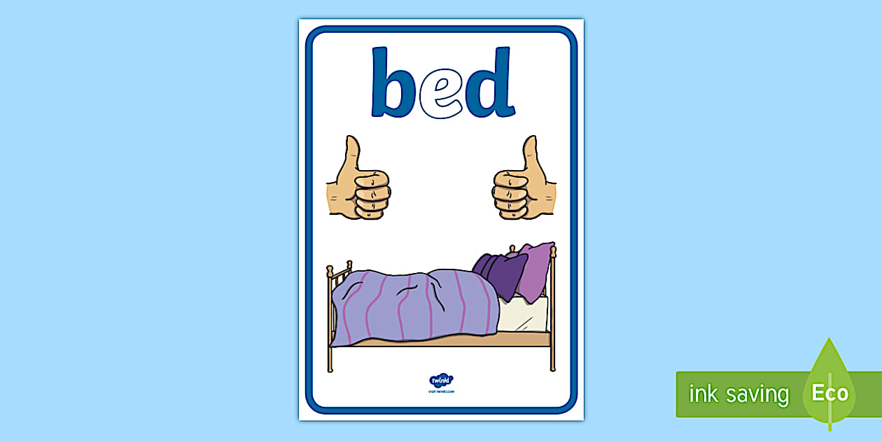 b and d Confusion Poster (teacher made) - Twinkl