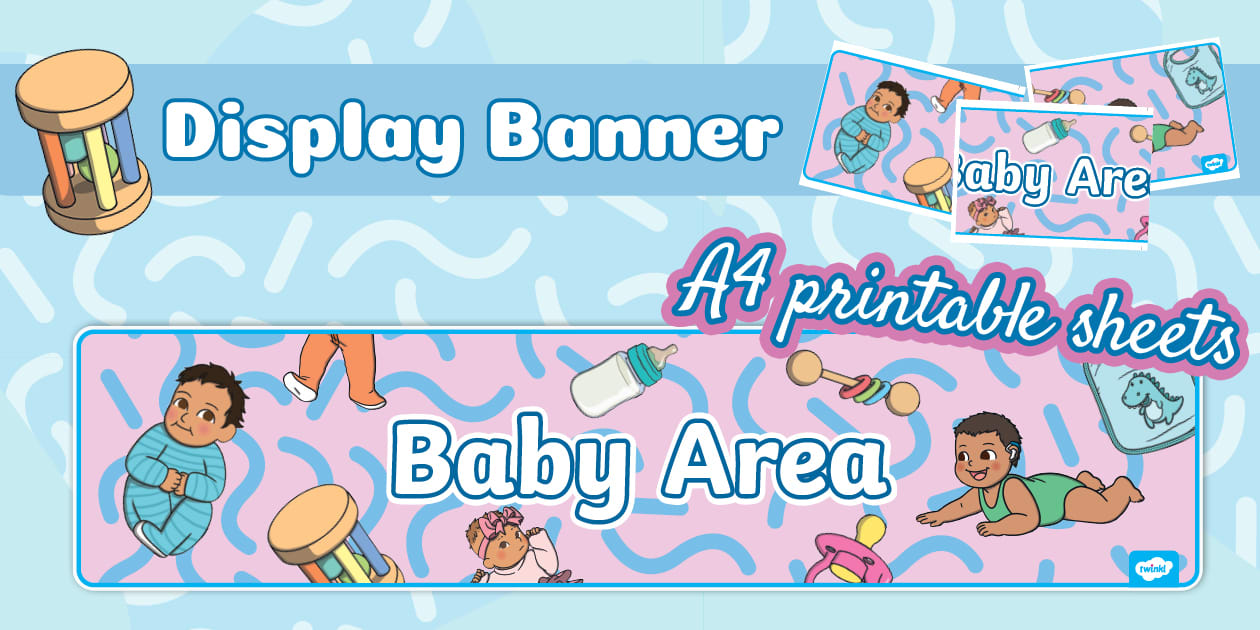 Baby Area Display Banner