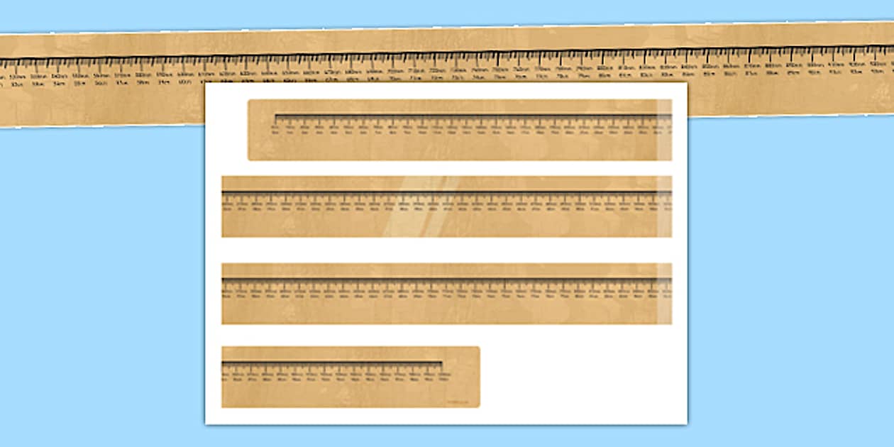 Meter Ruler Display Cut Out (Teacher-Made) - Twinkl
