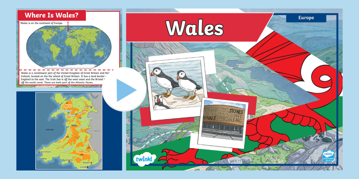 KS2 Wales PowerPoint (creat de profesori) - Twinkl