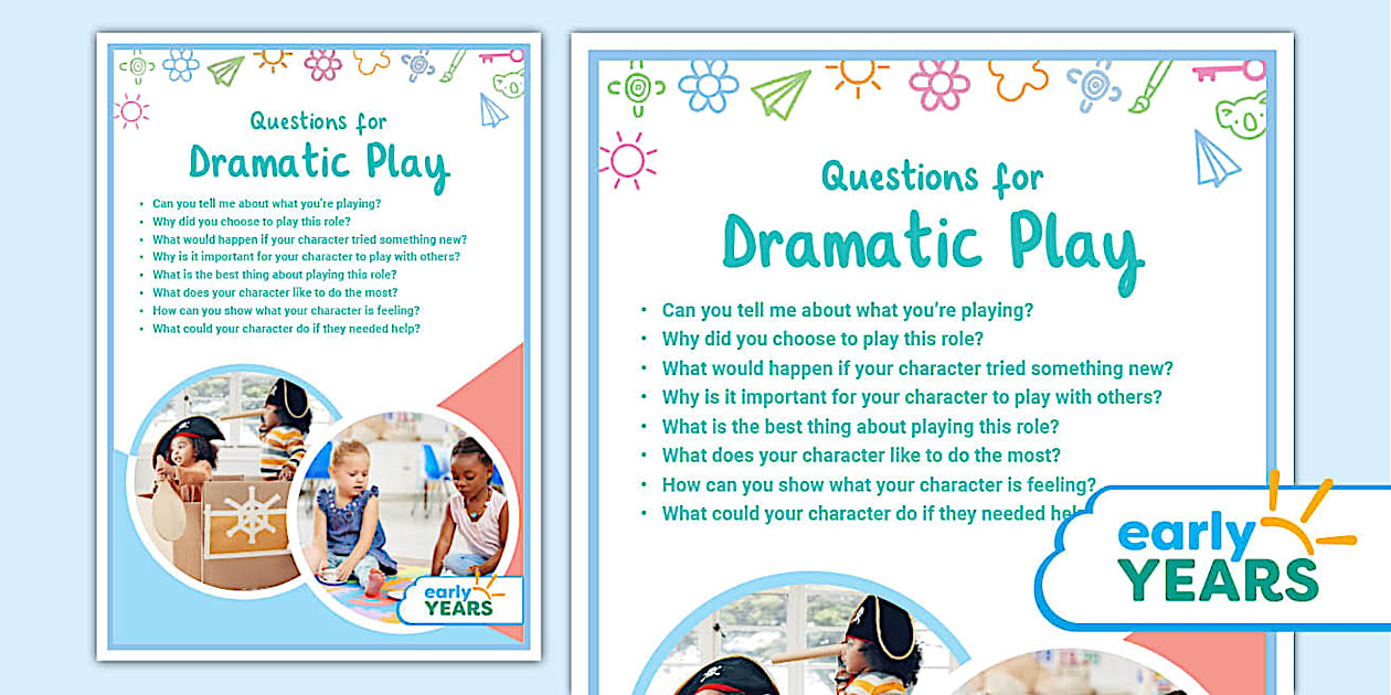 Open-Ended Questions for Dramatic Play in the Early Years