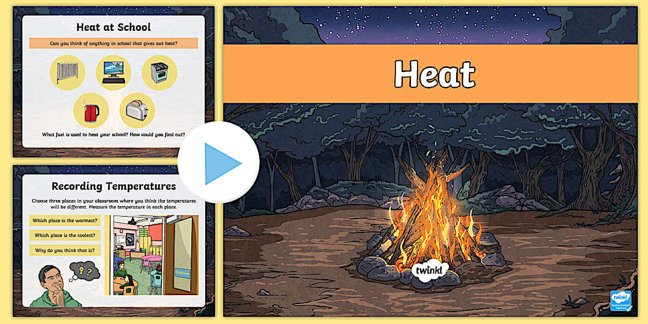 Heat and Temperatures PowerPoint (teacher made) - Twinkl