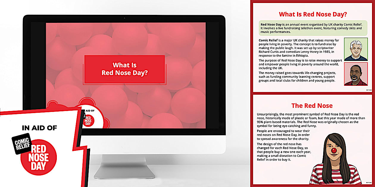 FREE! - What Is Red Nose Day? | Comic Relief 2023 | Beyond Resources