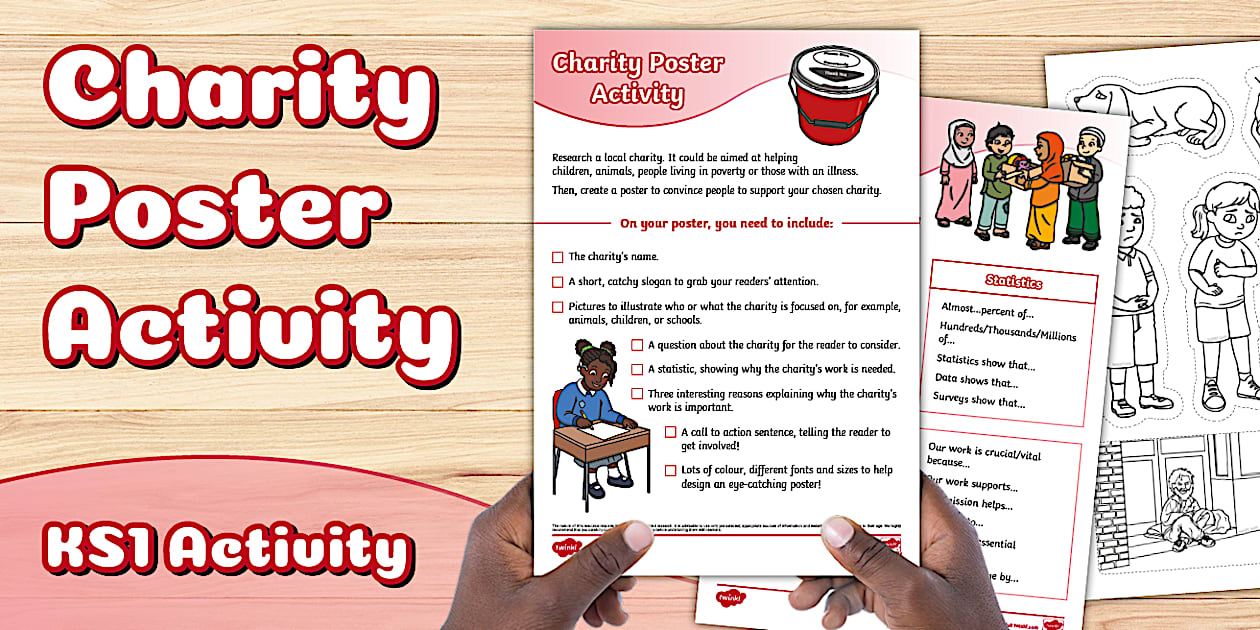 KS1 Charity Poster Research Activity