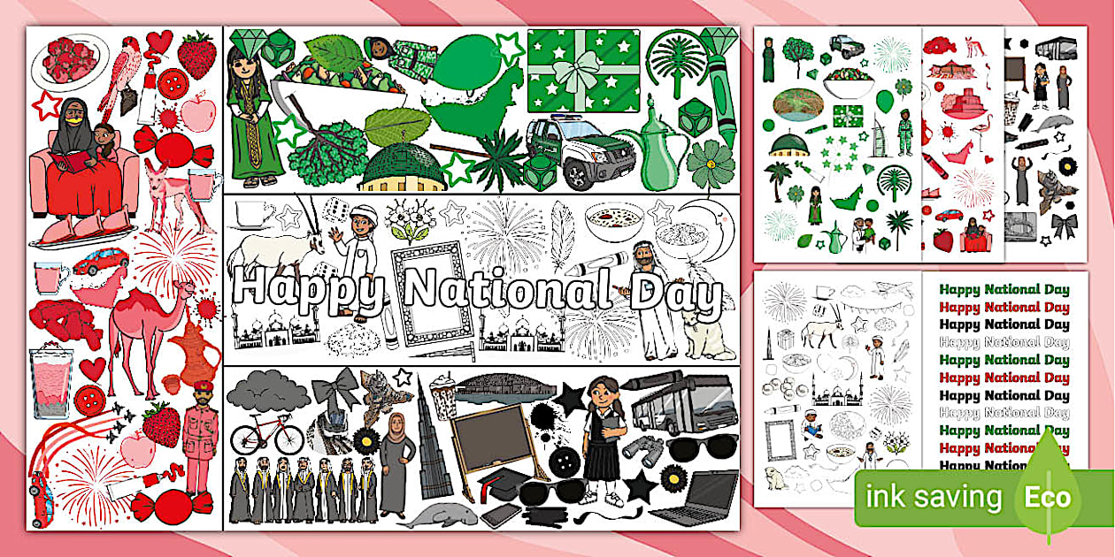 UAE Collage Activity Pack (teacher made) - Twinkl