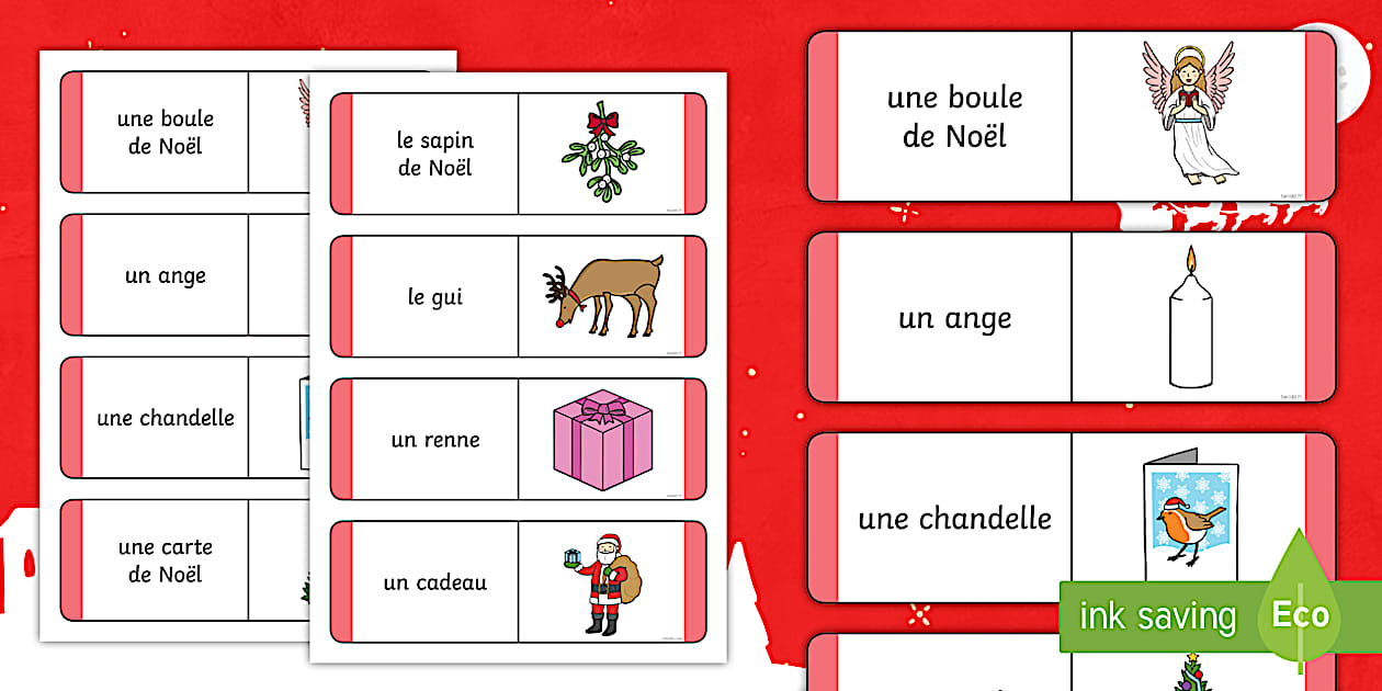 Christmas Loop Cards French