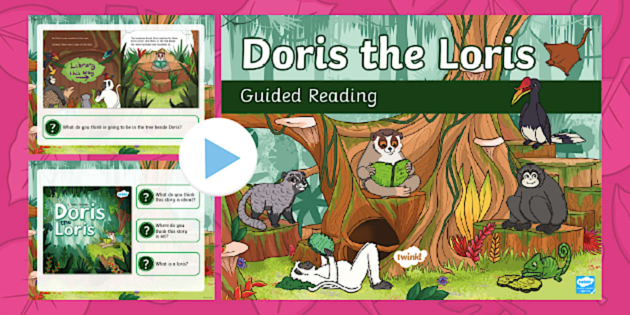 Doris the Loris Guided Reading PowerPoint - Twinkl