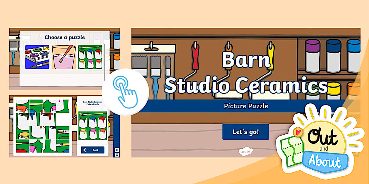Barn Studio Ceramics Picture Puzzle