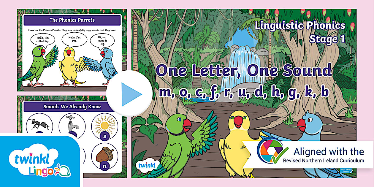 Linguistic Phonics Order of Sounds Stage 1 PowerPoint