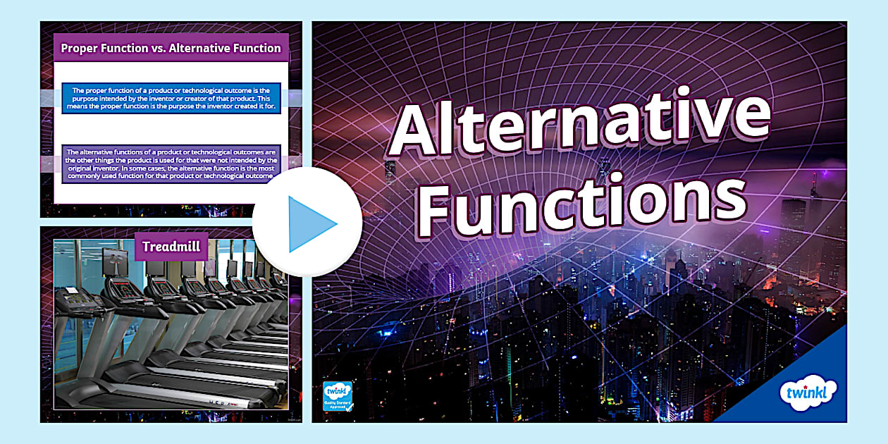 Alternative Functions PowerPoint (teacher made) - Twinkl