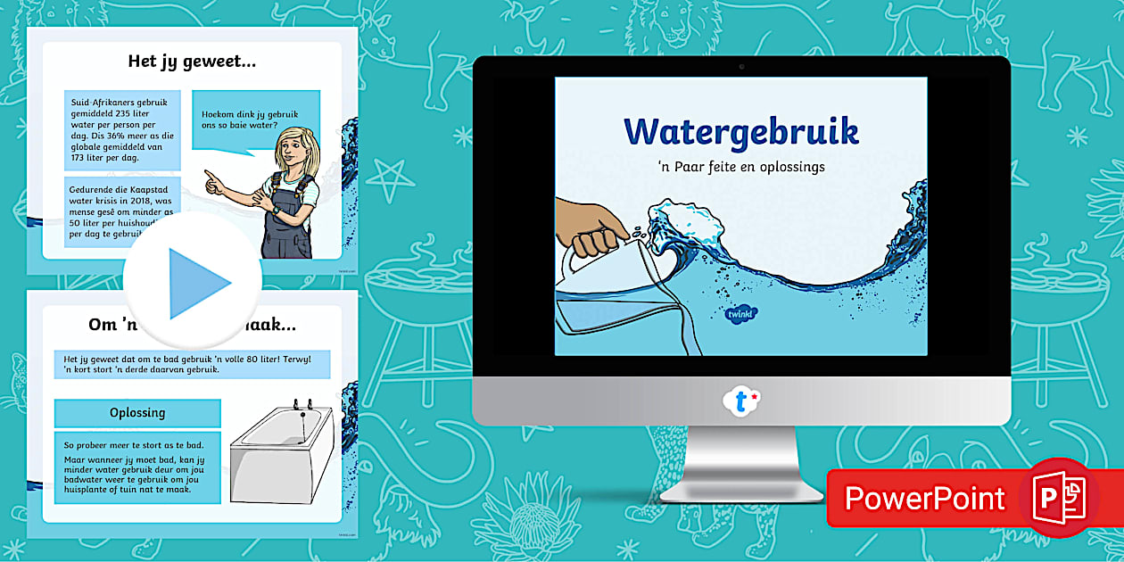 Waterbesparing (teacher made) - Twinkl