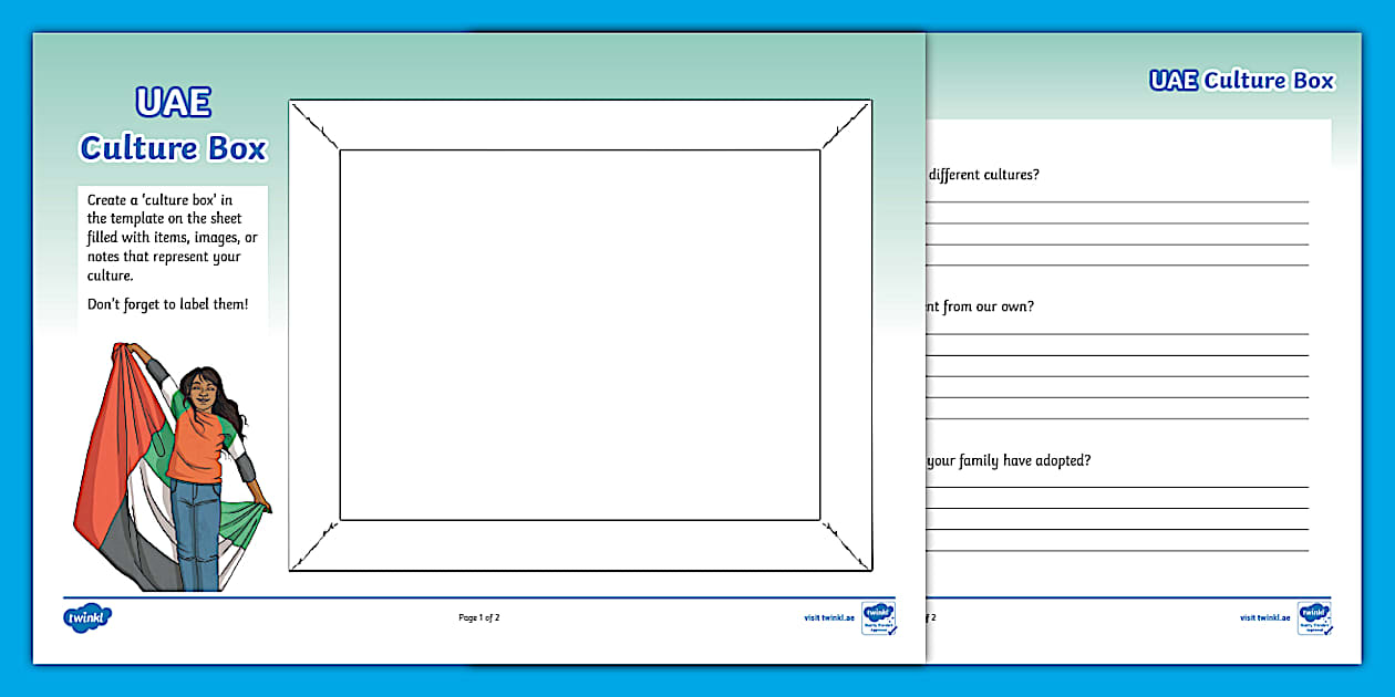 UAE Culture Box (teacher made) - Twinkl