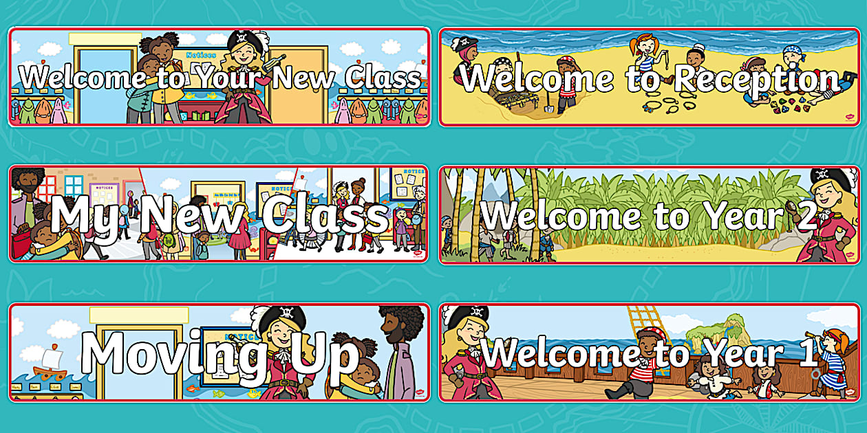 Transition Display Ideas | Banner Resource Pack - Twinkl