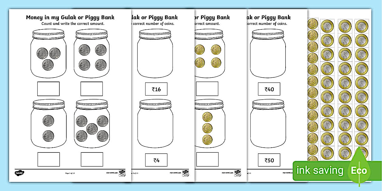 Indian Currency Math Activity | Twinkl Resources - Twinkl