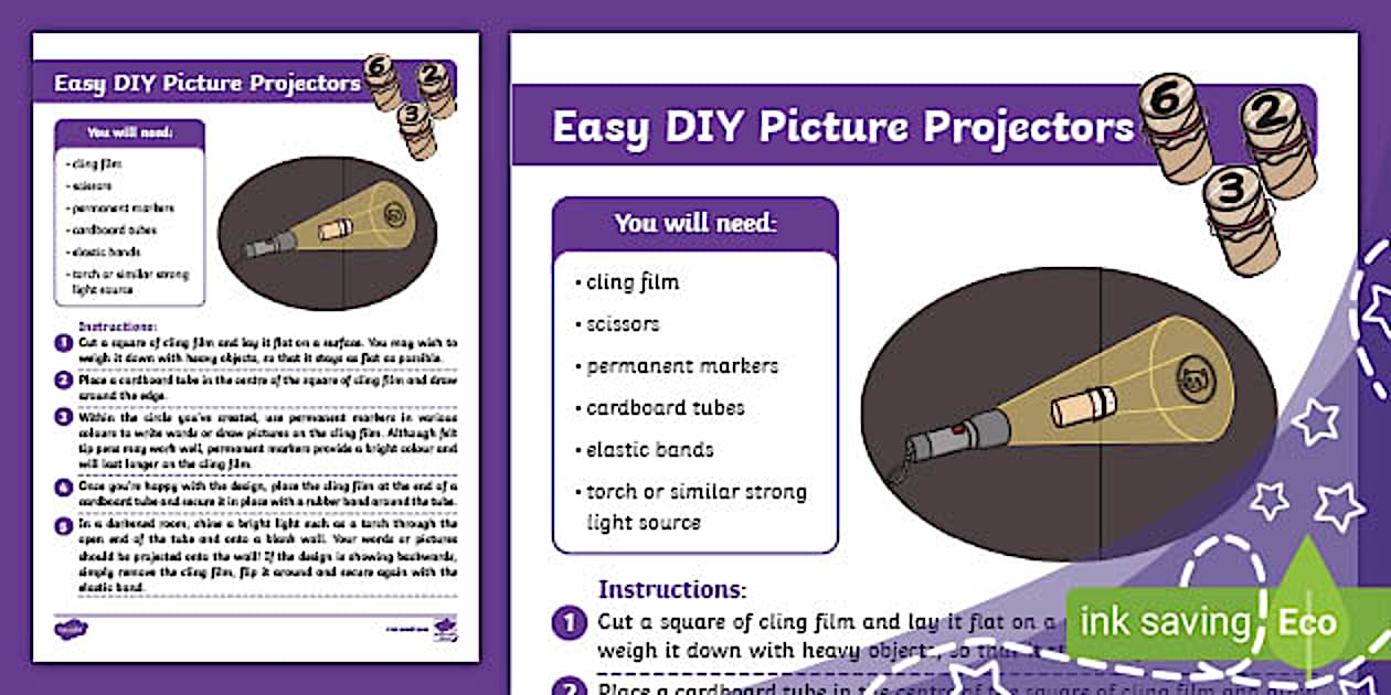 Easy DIY Picture Projectors (teacher made) - Twinkl