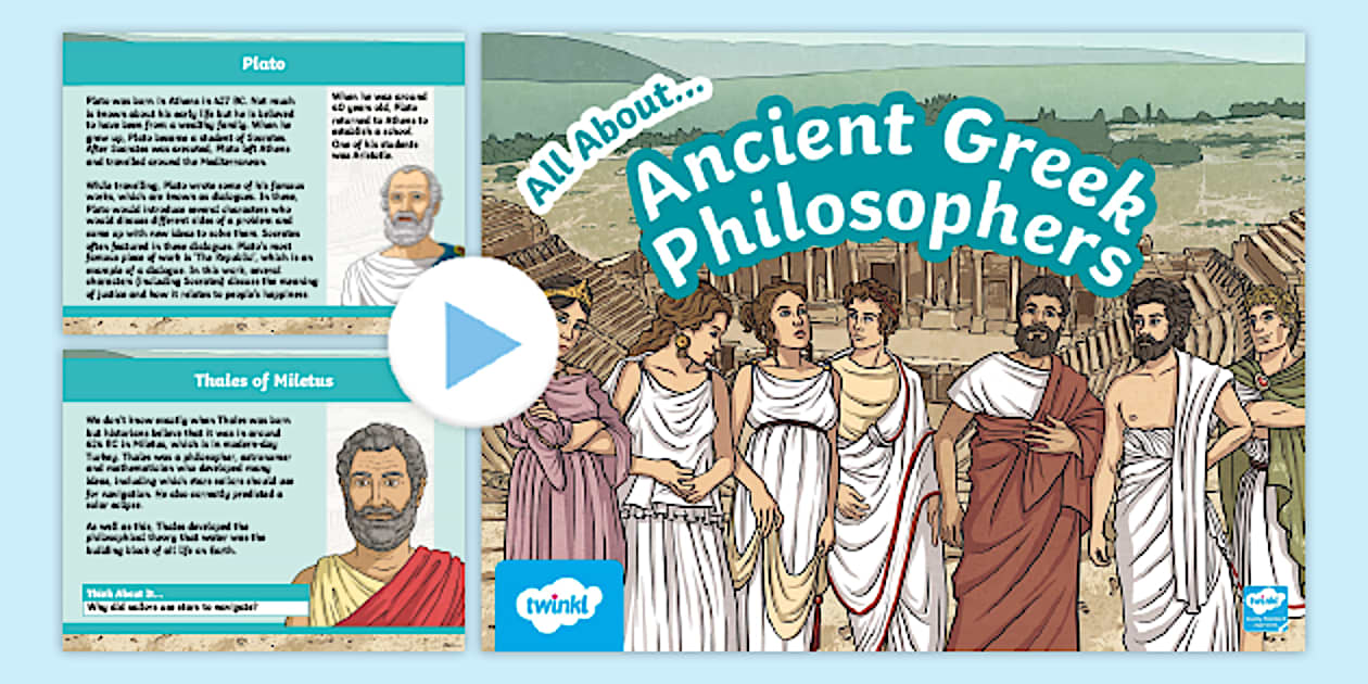 Ancient Greek Philosophers - Twinkl