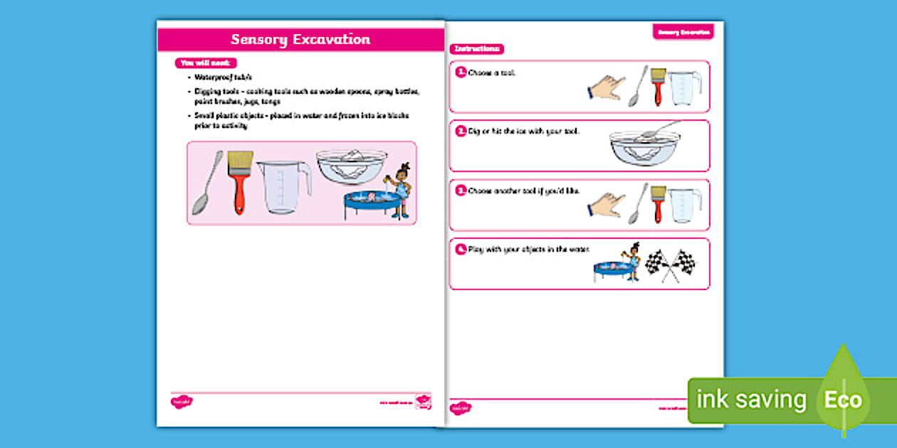 Sensory Excavation Activity (teacher made) - Twinkl