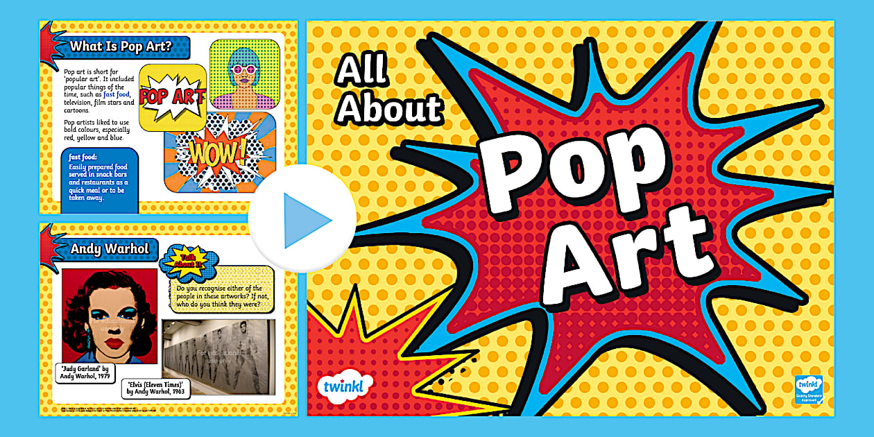 KS1 All About Pop Art PowerPoint (teacher made) - Twinkl