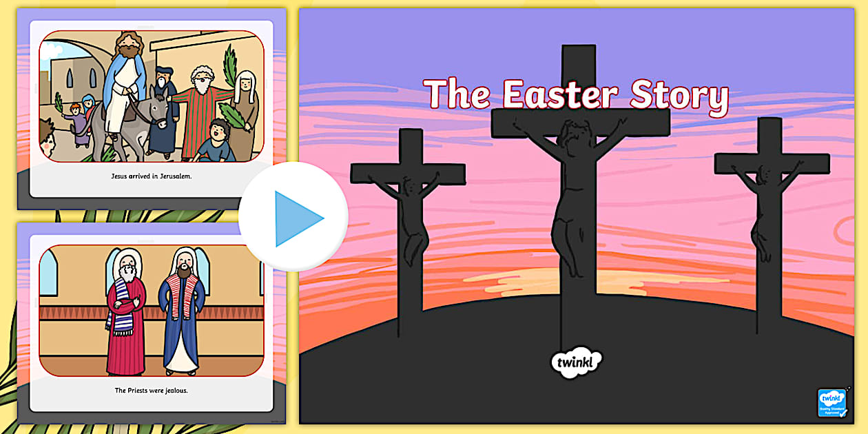 EYLF Easter Story PowerPoint (Teacher-Made) - Twinkl