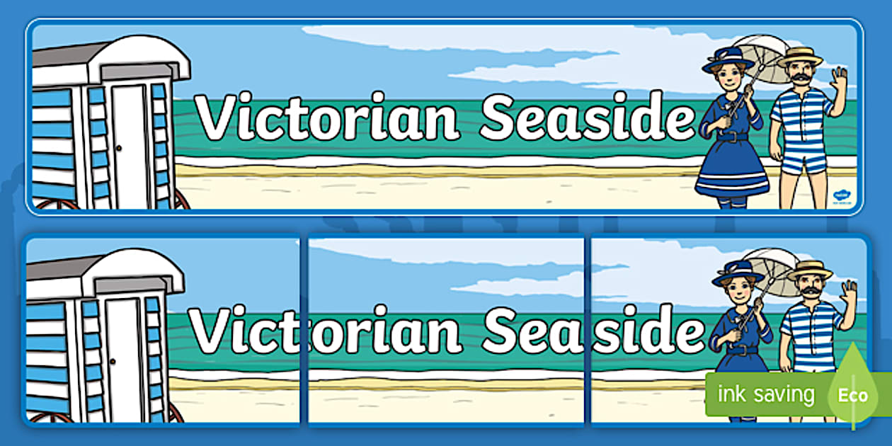 Victorian Seaside Display Banner (Teacher-Made) - Twinkl