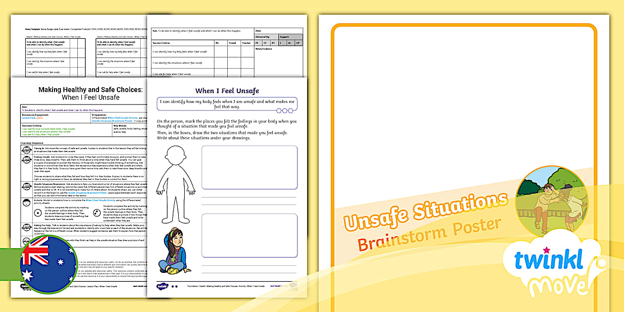 Foundation Health Making Healthy and Safe Choices Lesson Pack