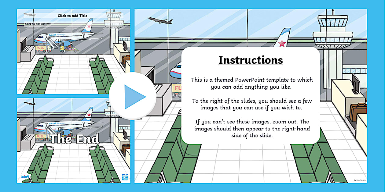 Travel PowerPoint Background | Twinkl | PowerPoint | KS1