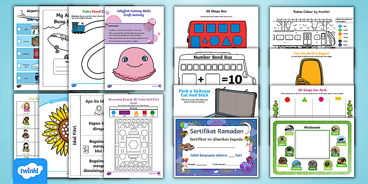 Printables Spesial Mudik Libur Lebaran