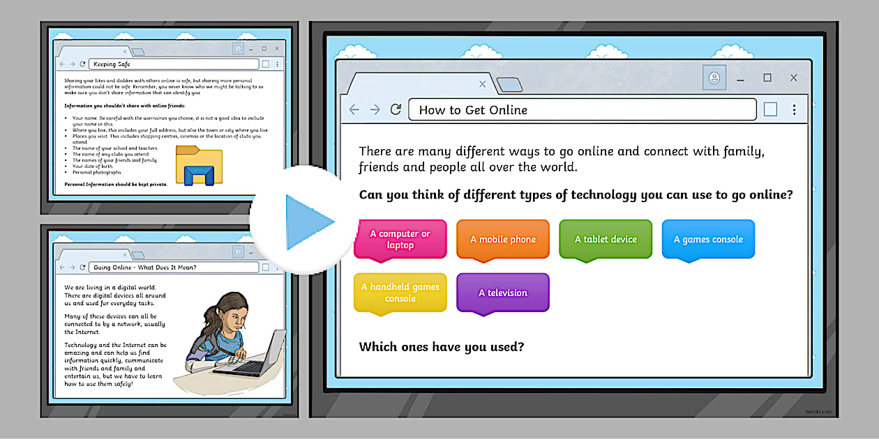 RSHP Online and Offline Friendships PowerPoint - Twinkl