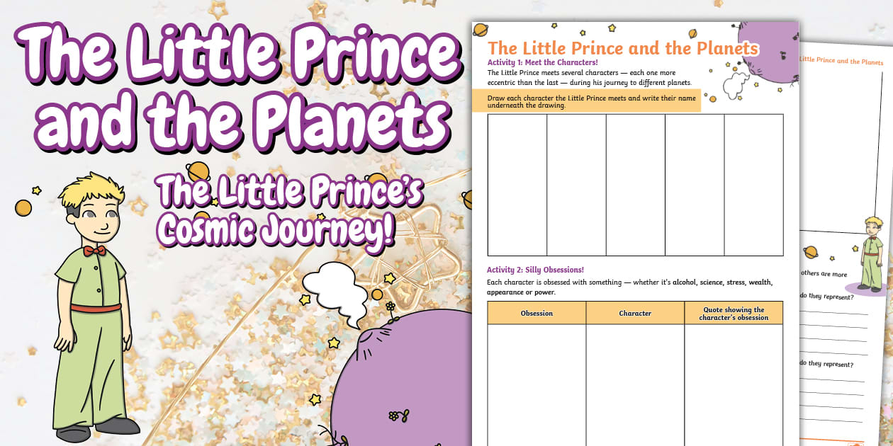The Little Prince and the Planets