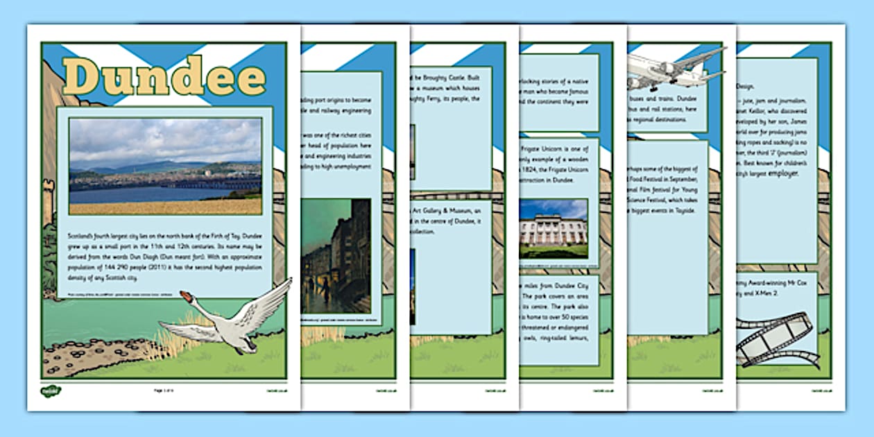 Dundee Learning Activity | Twinkl Resources (teacher made)