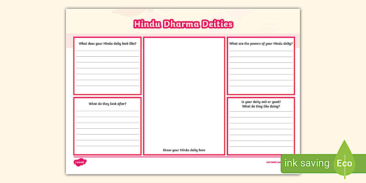 Hindu Dharma Worksheet (Teacher-Made) - Twinkl Hindu Dharma Worksheet (Teacher-Made) - Twinkl