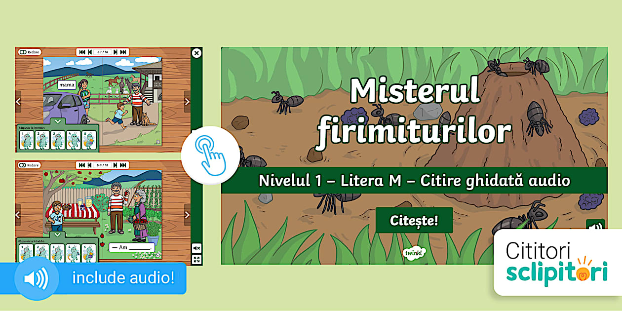 Misterul firimiturilor – Citire și întrebări audio
