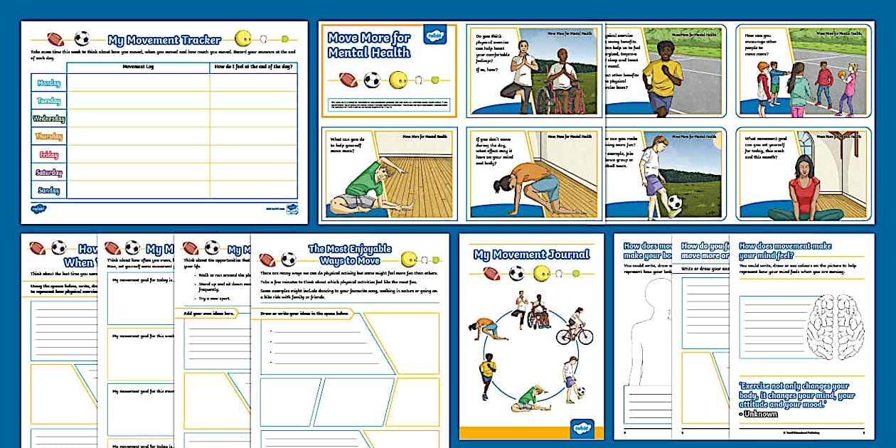 Moving for Mental Health KS2 Activity Pack