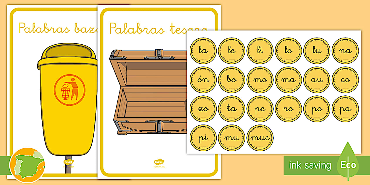 Econtrar las Palabras tesoro: La letra L