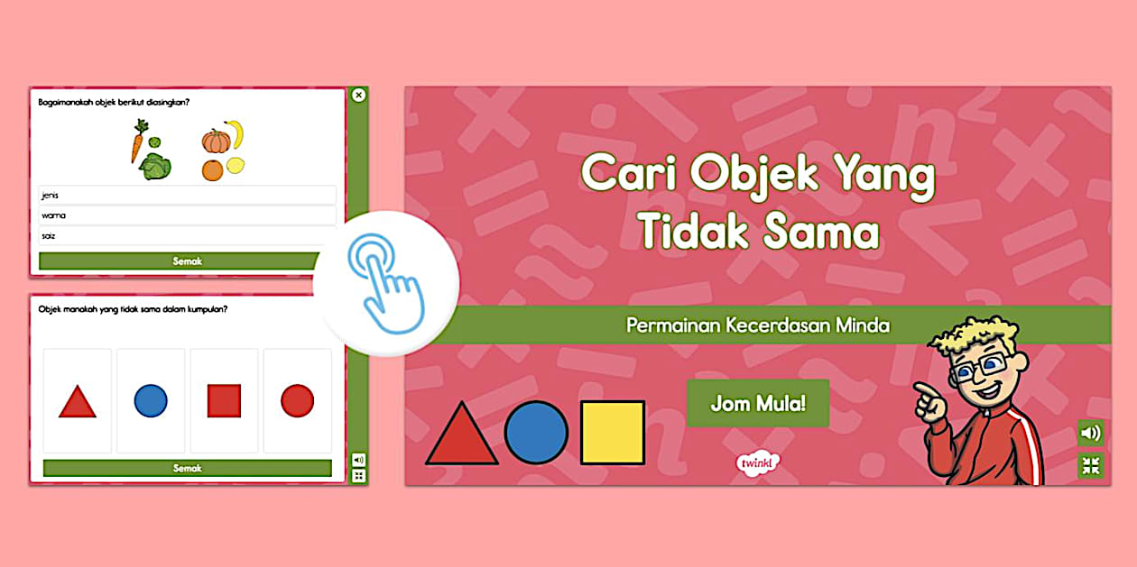 Permainan IQ Cari Yang Berbeza