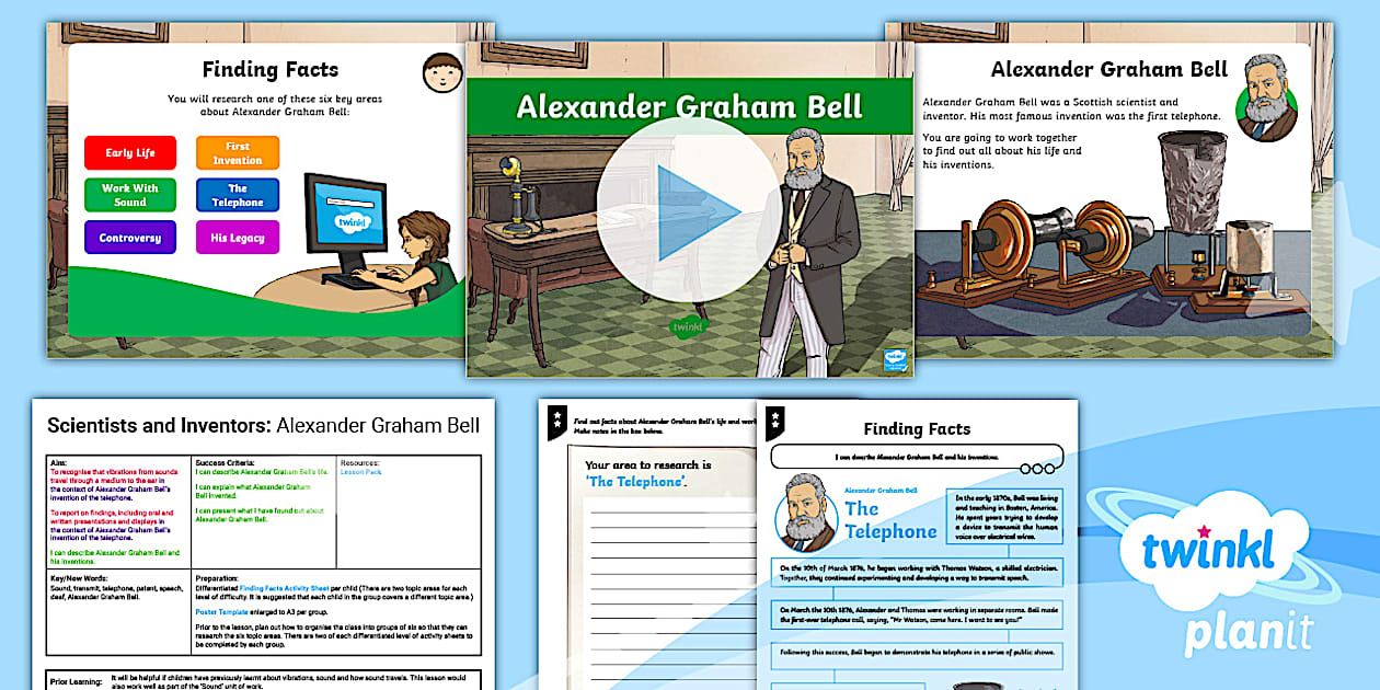 Alexander Graham Bell Lesson Plan & Resources | Y4 Lesson 2