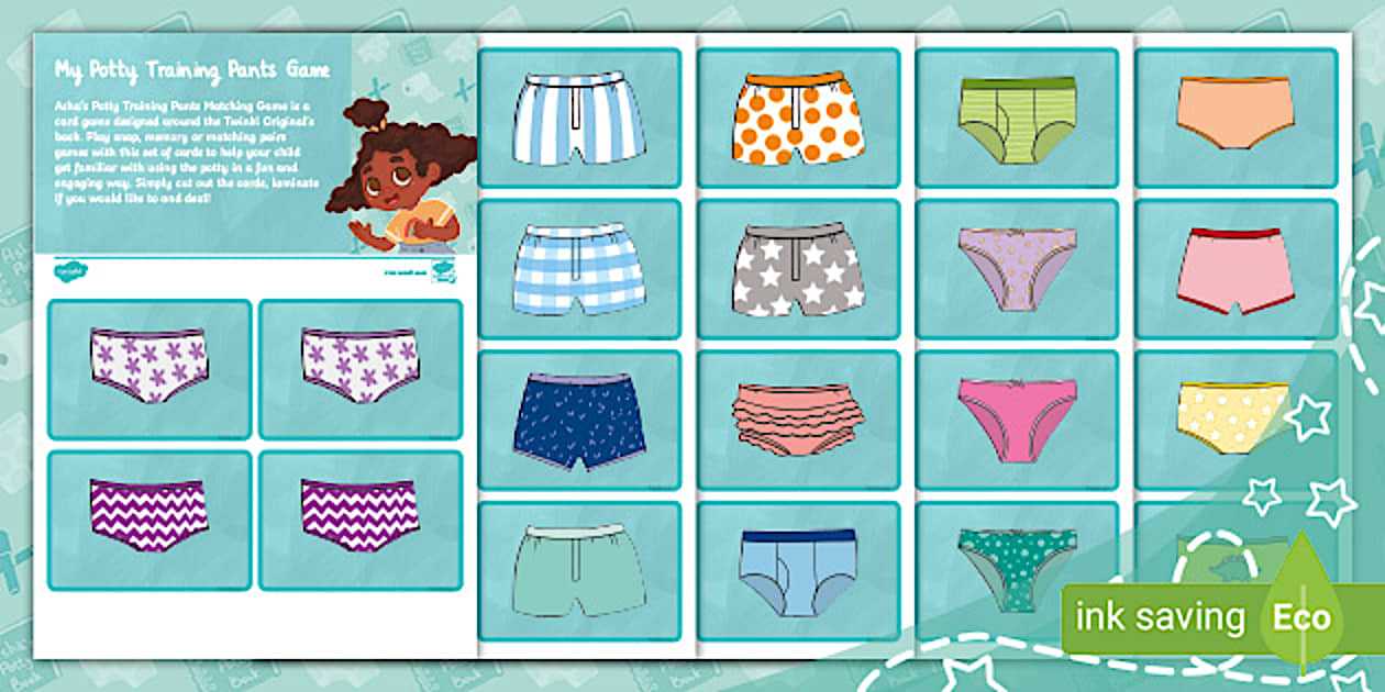 My Potty-Training Pants Game