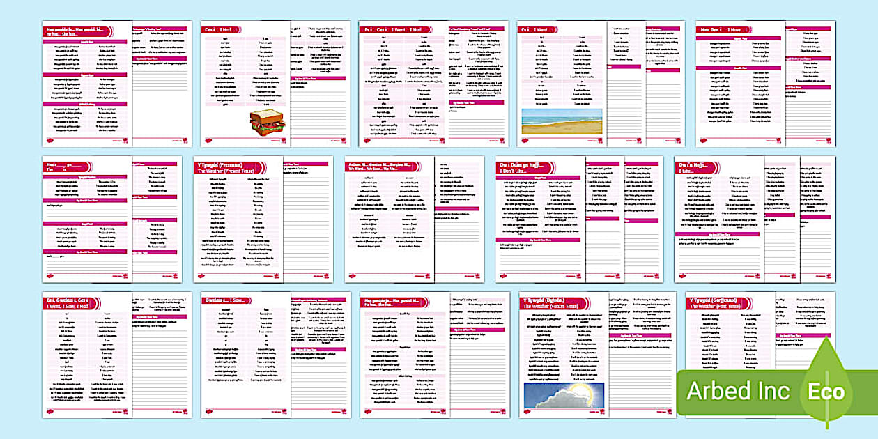 Learn Welsh Starter Pack - Worksheets for PS4 - Beyond Cymru