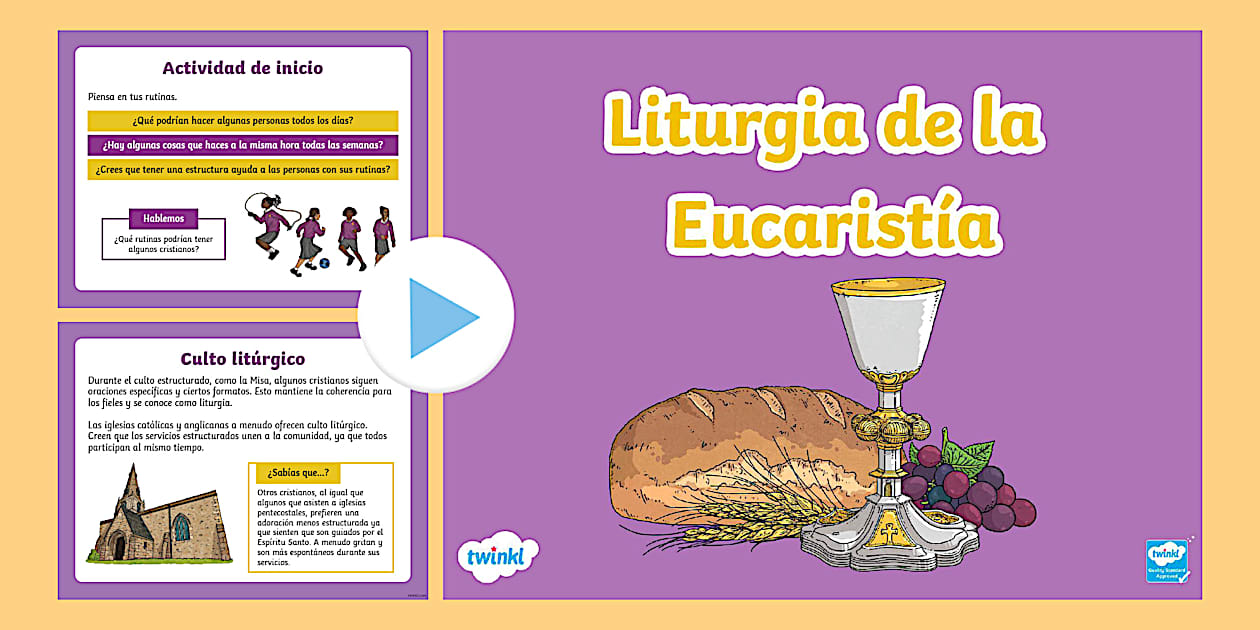 Powerpoint: Liturgia de la Eucaristía | Twinkl - Twinkl