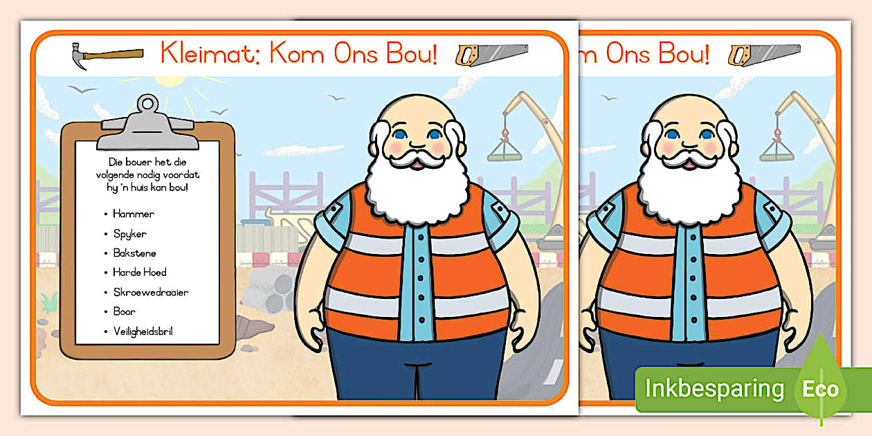 Beroepe: Kom Ons Bou Kleimatte