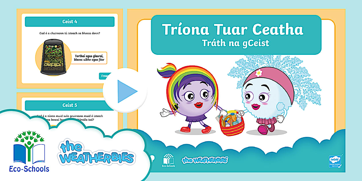 FREE! - Na Weatherbies Athchúrsáil fhíseán Tráth na gCeist