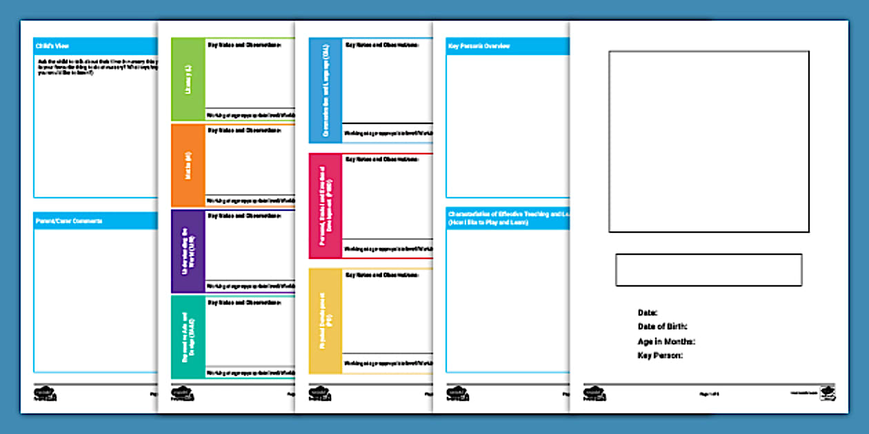 Nursery Progress Report | Example of EYFS Reports to Parents