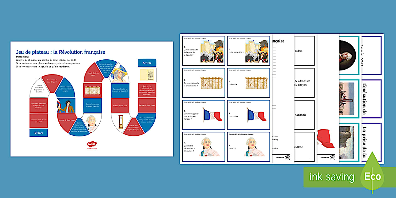 Bastille Day French Activity Pack French (teacher made)